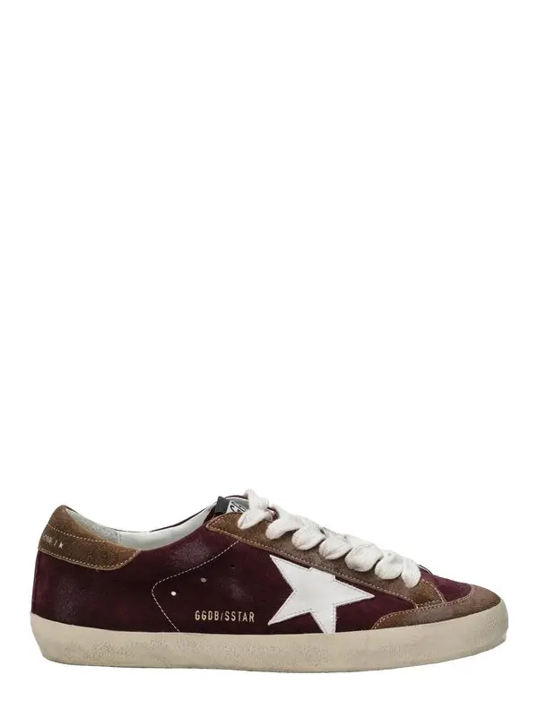 GOLDEN GOOSE Super Star Sneakers - Burgundy
