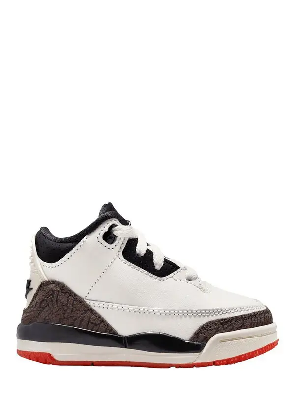 JORDAN 3 Retro "world's Best Dad" Sneakers - Sail/black/university Red