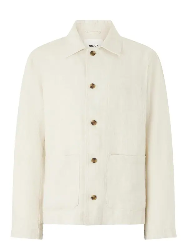 Nn07 Linen Blouson Jacket - Neutrals