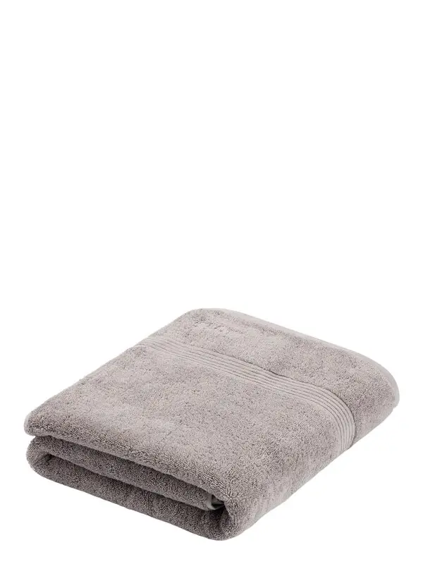 BOSS Aegean Cotton Bath Sheet - Silver