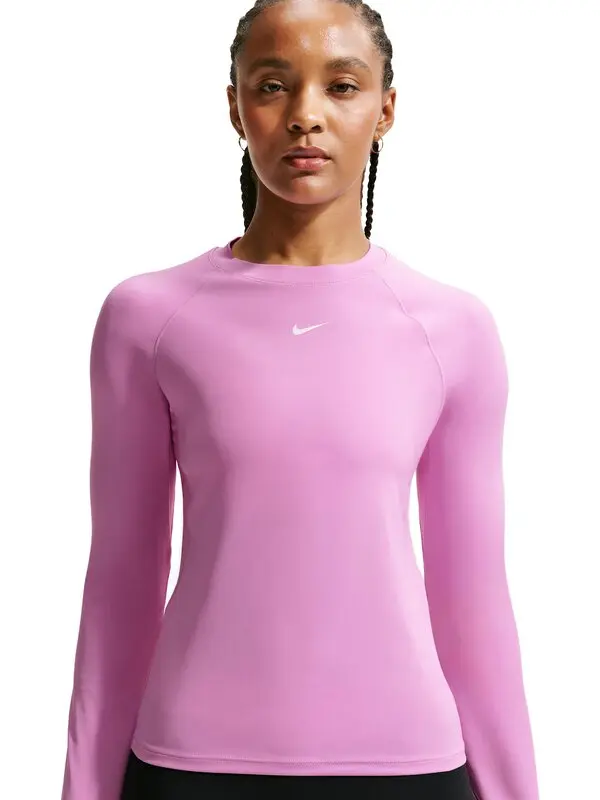 Nike Pro Dri-fit Long-sleeve Performance Top - Purple