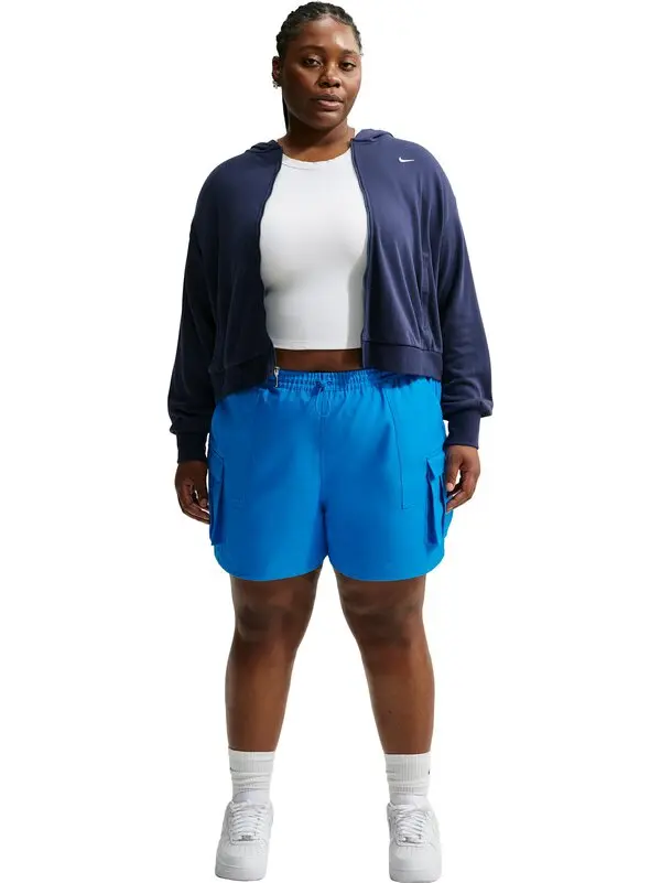 Nike Loose Mid-rise 5" Cargo Shorts - Blue