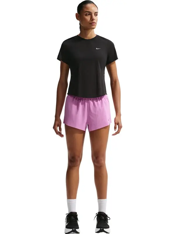 Nike Swift Breathe Dri-fit Mid-rise 2.5" Brief-lined Running Shorts - Purple