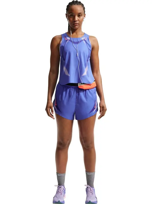 Nike Aeroswift Dri-fit Adv Brief-lined 3" Running Shorts - Blue