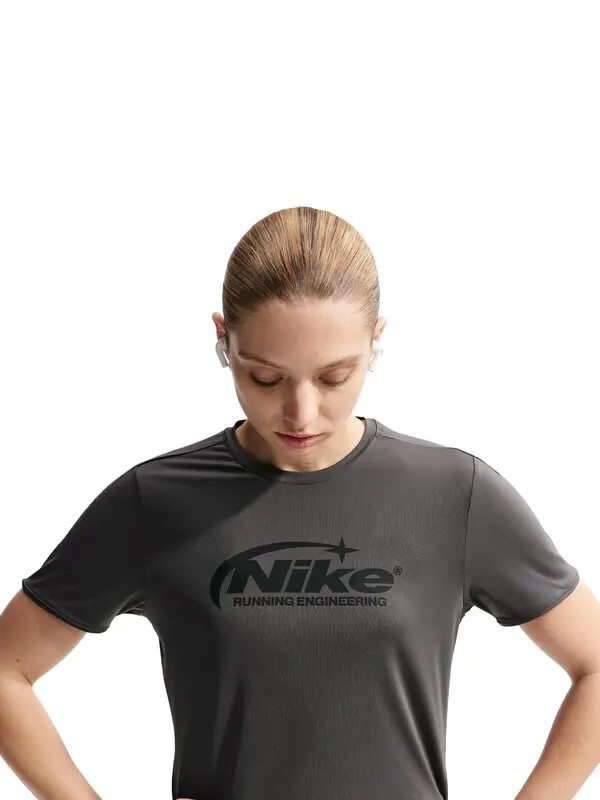 Nike Swift Dri-fit Running Top - Brown