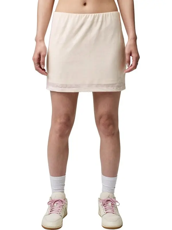 JORDAN Flight Open Knit Skort - Brown
