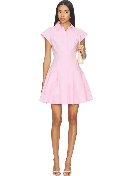 Simkhai Clemmie Cotton Mini Dress - Daisy