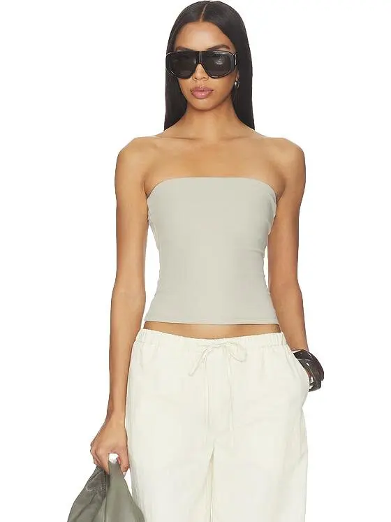 GRLFRND Tube Top - French Grey