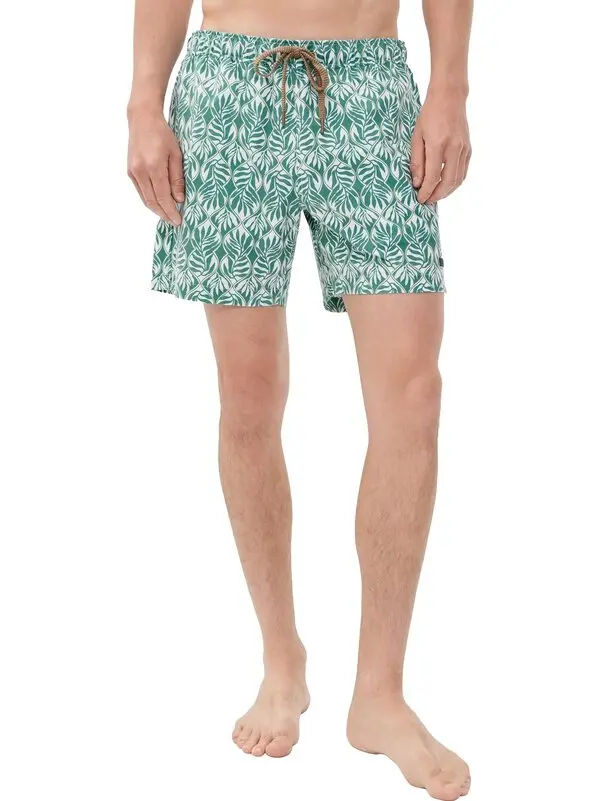 Faherty Brand All Day Trunks 6 - Biscayne Leafy Vine