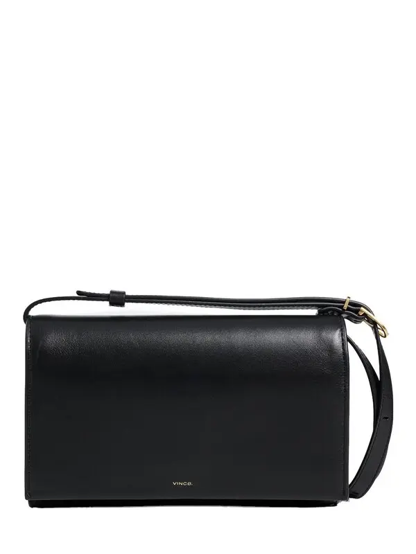 Vince Wallet On A Strap - Black