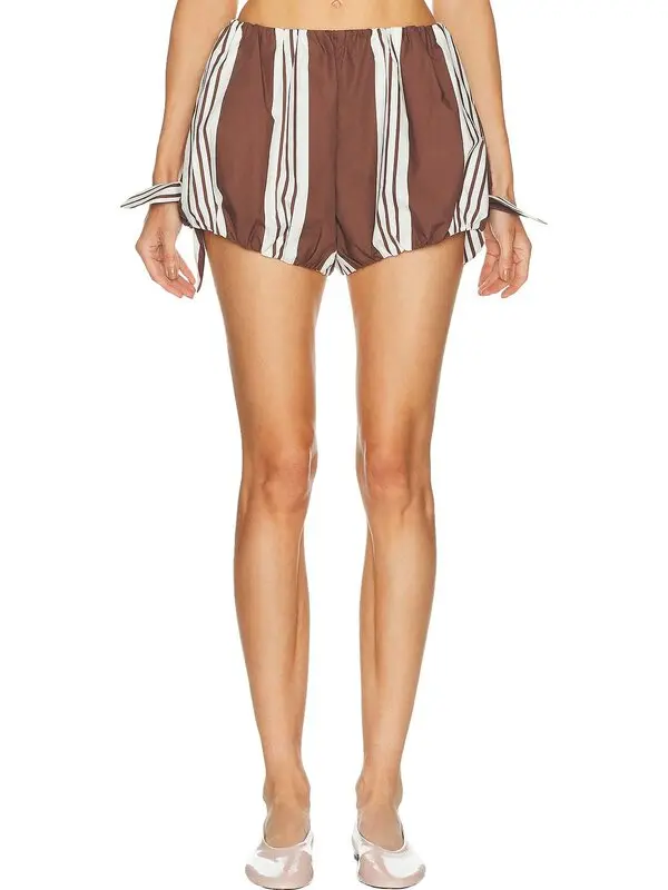 Posse Rosie Short - Choc Stripe