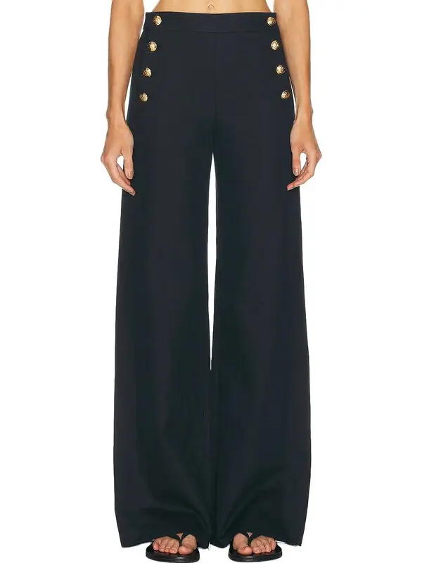 NILI LOTAN Reed Pant - Midnight