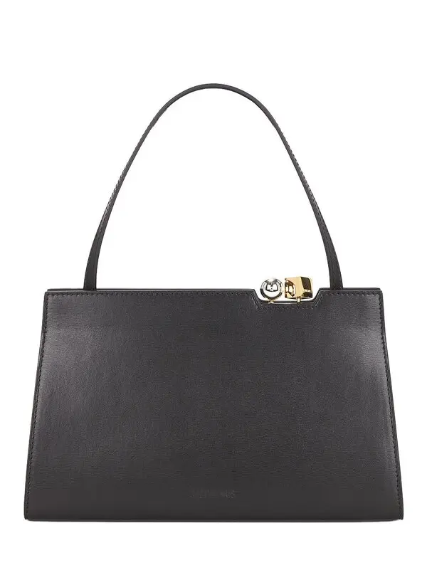 Jacquemus Le Salon Shoulder Bag - Black