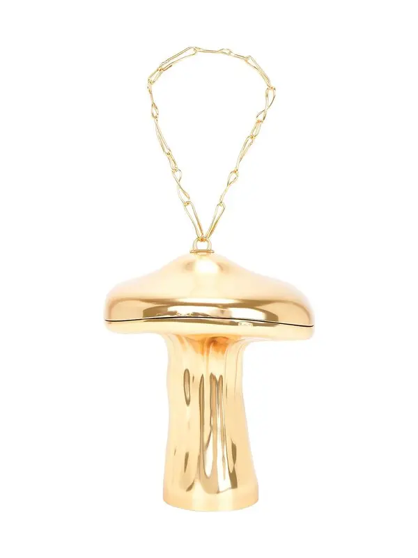 Cult Gaia Fungo Clutch - Antique Brass