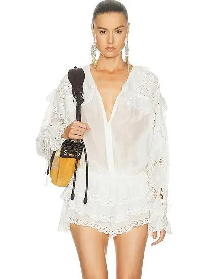 Isabel Marant Étoile Nowana Top - White