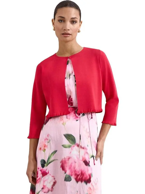 PHASE EIGHT Mimi Knit Cover Up Cardigan - Pink