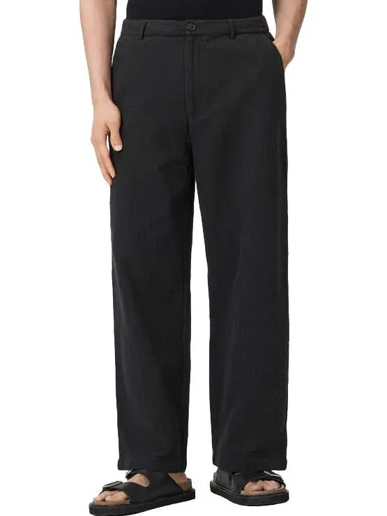 ALLSAINTS Taiko Wide Leg Pants - Orca Black