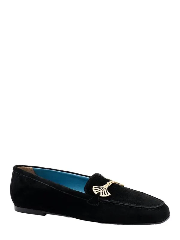 VALENTINA RANGONI Bazar Flat Loafer - Black Cashmere