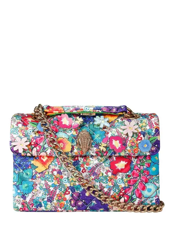 Kurt Geiger Kensington Convertible Shoulder Bag - Blue/green Multi