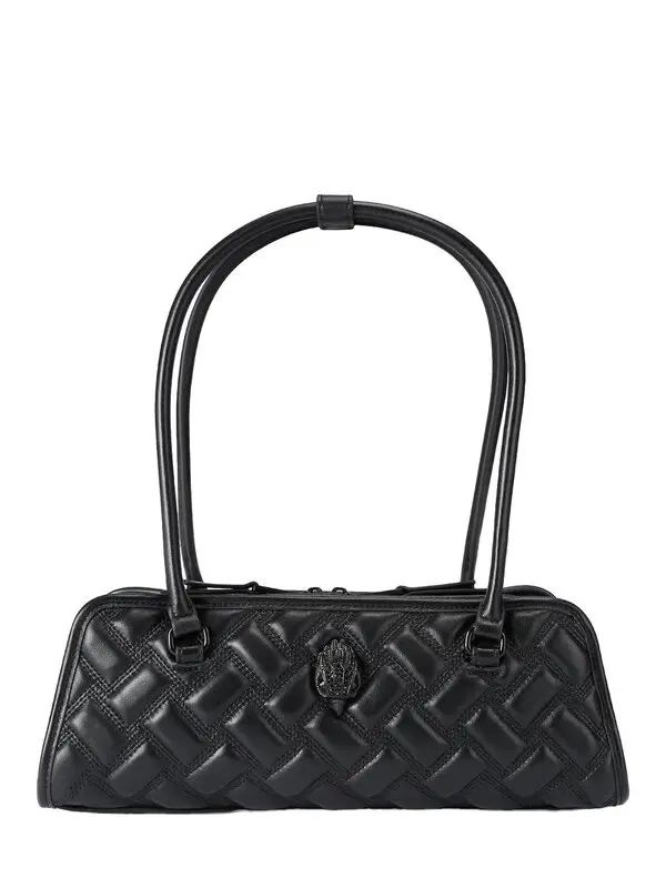 Kurt Geiger Kensington Quilted Shoulder Bag - Black