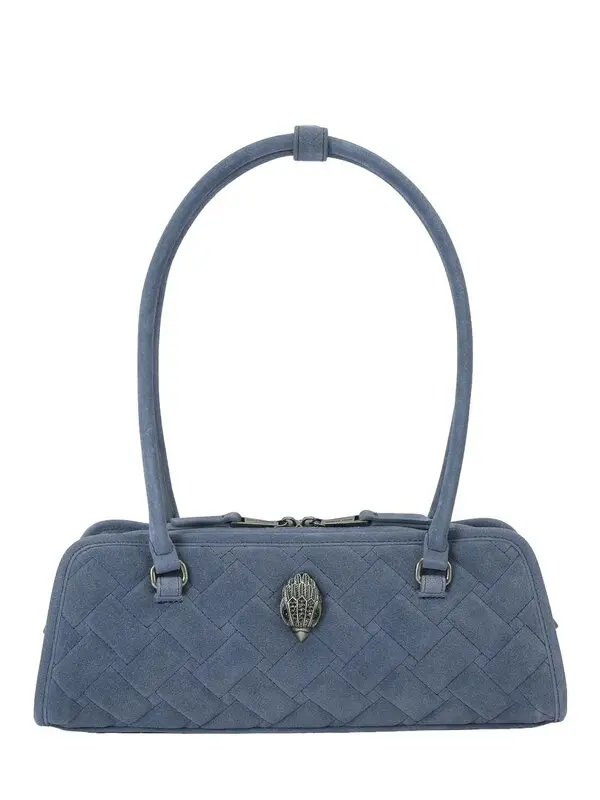 Kurt Geiger Kensington Quilted Shoulder Bag - Denim