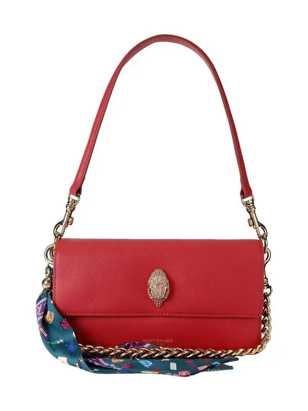 Kurt Geiger Sloane Soft Shoulder Bag - Red/other