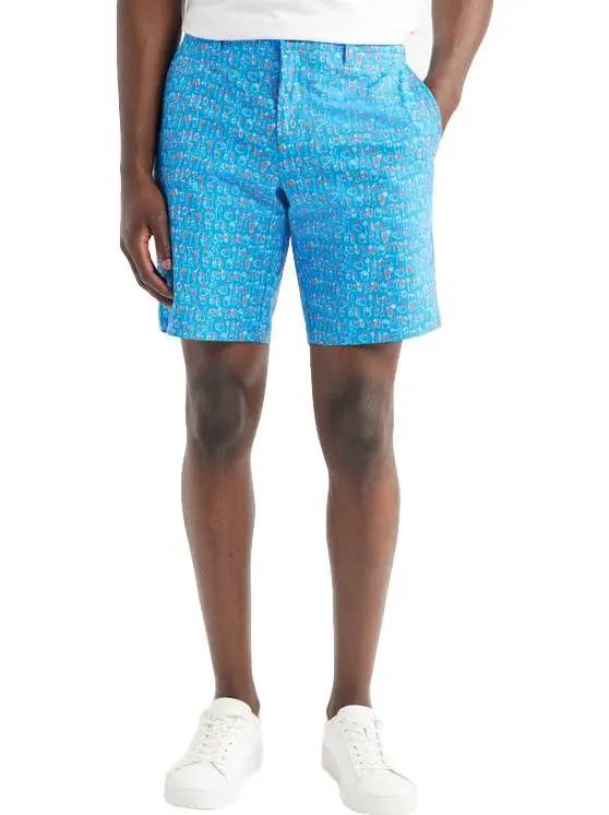 Tommy Bahama Barbados Pro Martini Time 9-inch Flat Front Islandzone® Shorts - Campanula