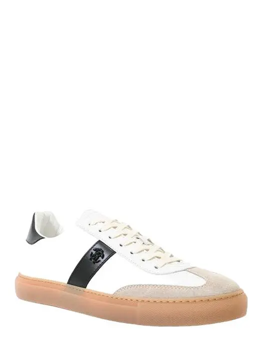 Roberto Cavalli Low Top Sneakers - White/ivory Black