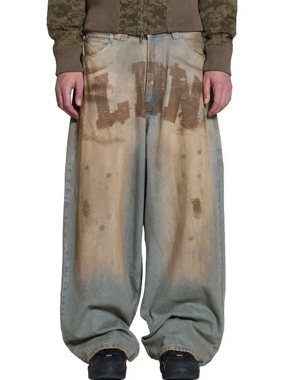 JADED LONDON Baggy Jeans - Blue