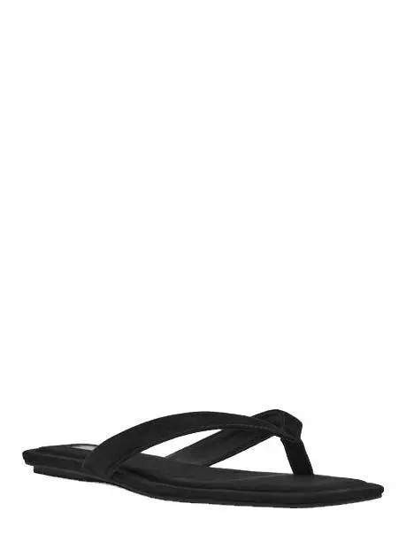 Steve Madden Trella Flip Flop - Black Sued