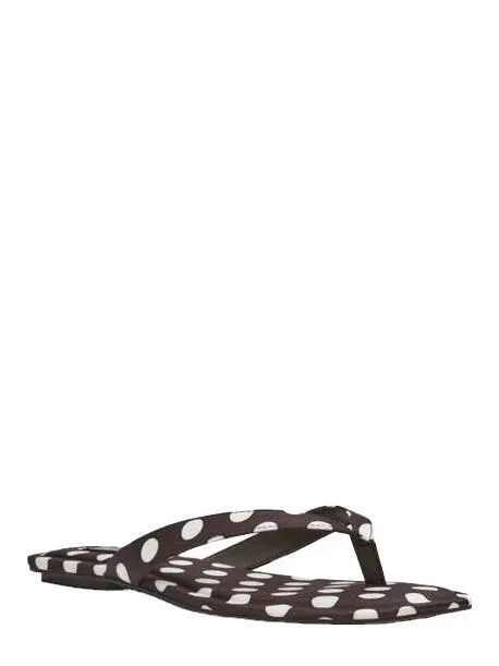 Steve Madden Trella Flip Flop - Black/white