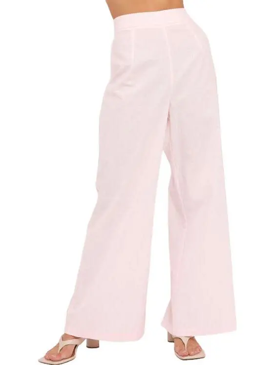 PETAL & PUP Bristal Wide Leg Pant - Pink