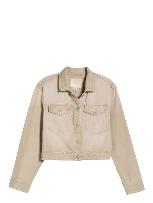 Paige Michele Trucker Jacket - Soft Sepia