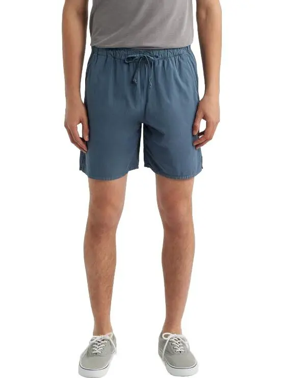 ALEX CRANE Air Organic Cotton Drawstring Shorts - Lake