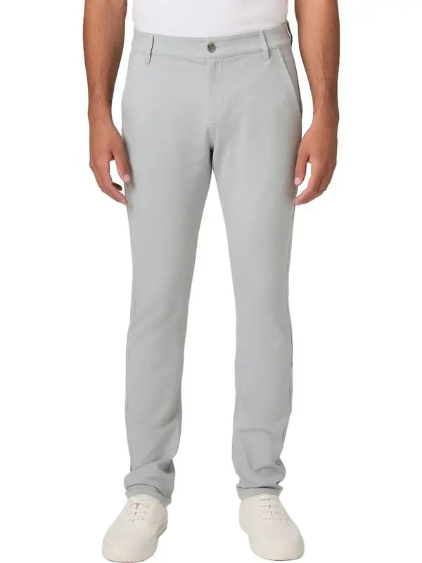 Paige Stafford Slim Fit Knit Pants - Bristol Blue