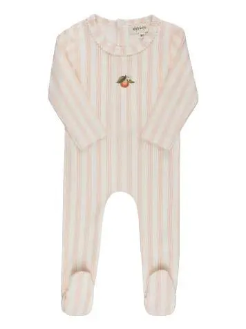 ELY'S & CO. Collection Footie - Peach