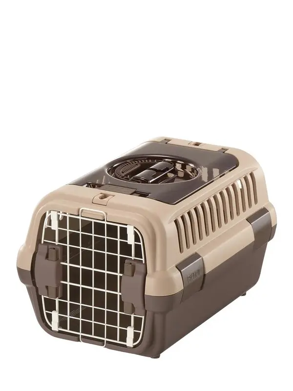 RICHELL Double Door Pet Carrier - Multicolored