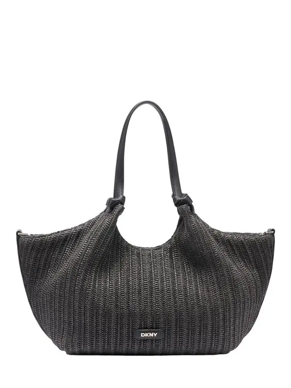 Dkny Paula Medium Tote Bag - Black/silver