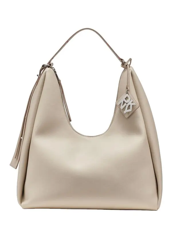 Dkny Elicia Large Hobo Bag - Light Taupe