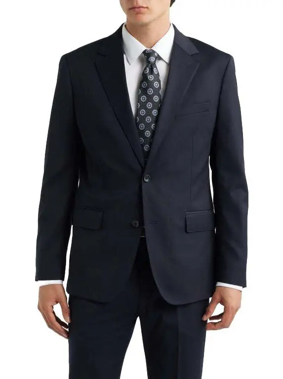 Bonobos Jetsetter Standard Fit Stretch Wool Suit Jacket - Navy