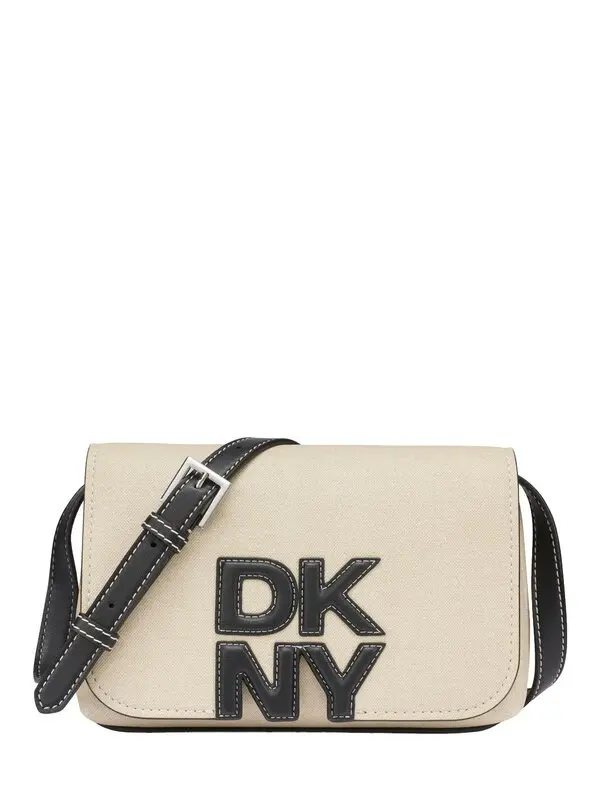 Dkny Nicole Crossbody Bag - Natural/black