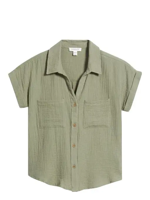BEACHLUNCHLOUNGE Chicago Gauze Shirt - New Laurel
