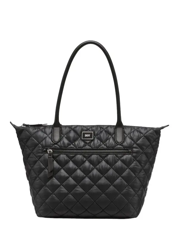 Dkny Lyla Large Shopper Tote - Black/black