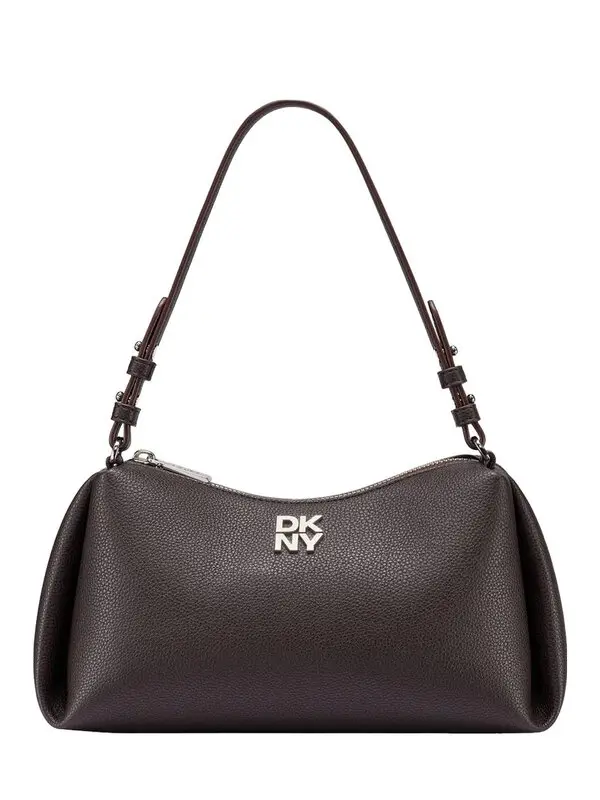 Dkny Remy Top-zip Shoulder Bag - Coffee Bean