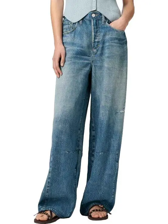 ALLSAINTS Jett Wide Leg Jeans - Illusion Indigo