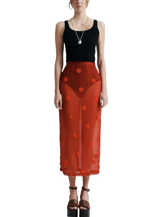ROMY Sadie Skirt - Red
