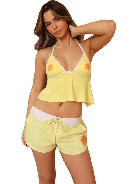 DIPPIN DAISY'S Pearl Board Shorts - Banana Bay