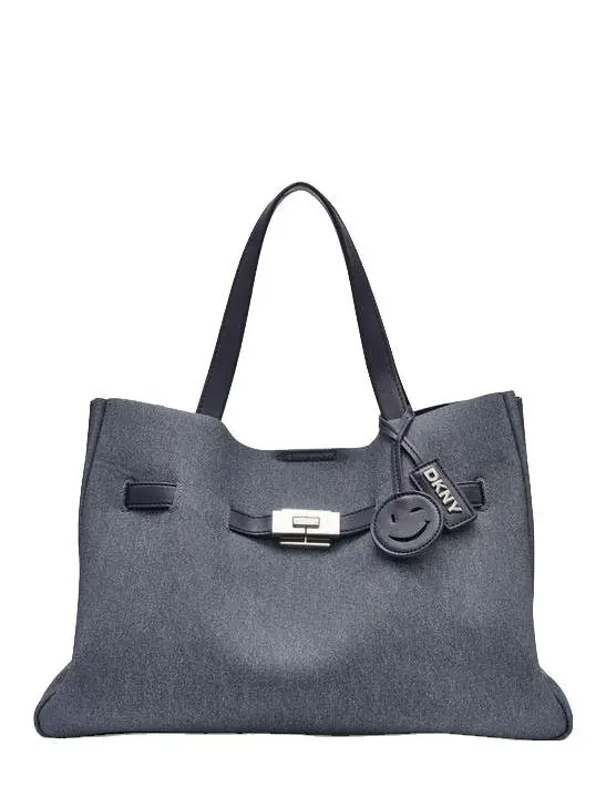 Dkny Bryar Large Satchel - Denim
