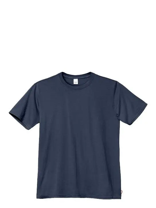 CITY THREADS USA-MADE Soft 100% Organic Cotton Short Sleeve Crew Tee - Midnight