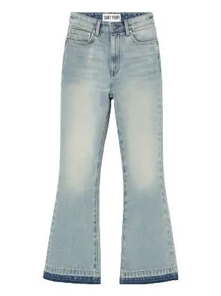 SAINT PERRY Flare Denim Jeans - Blue